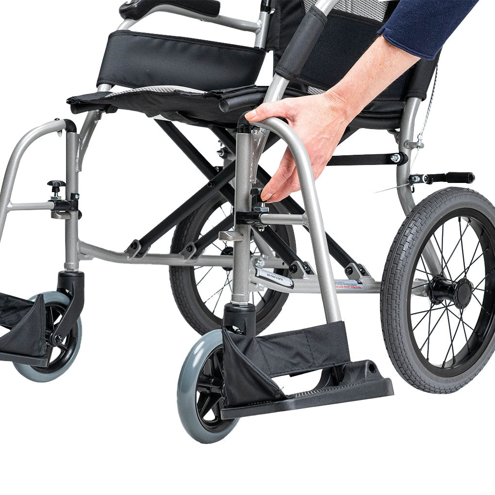 Karma Ergo Lite Deluxe Transit Wheelchair - DVA Approved – mobilityjoy