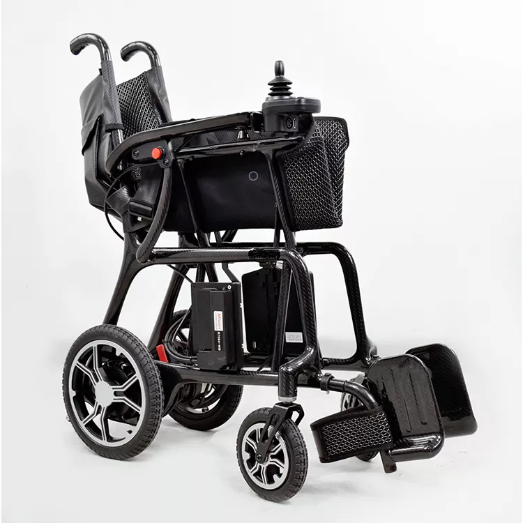 Lite Ryder Carbon Fibre Folding Powerchair - mobilityjoy